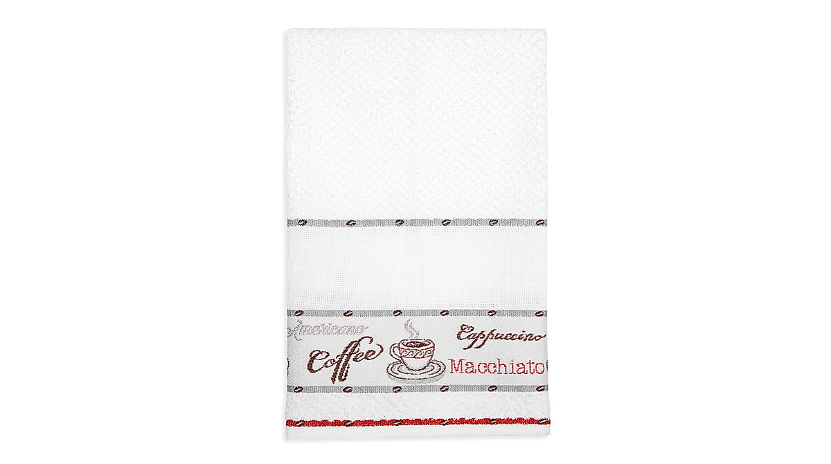Cackleberry Home Coffee Mocha Kitchen Towels Set of 4