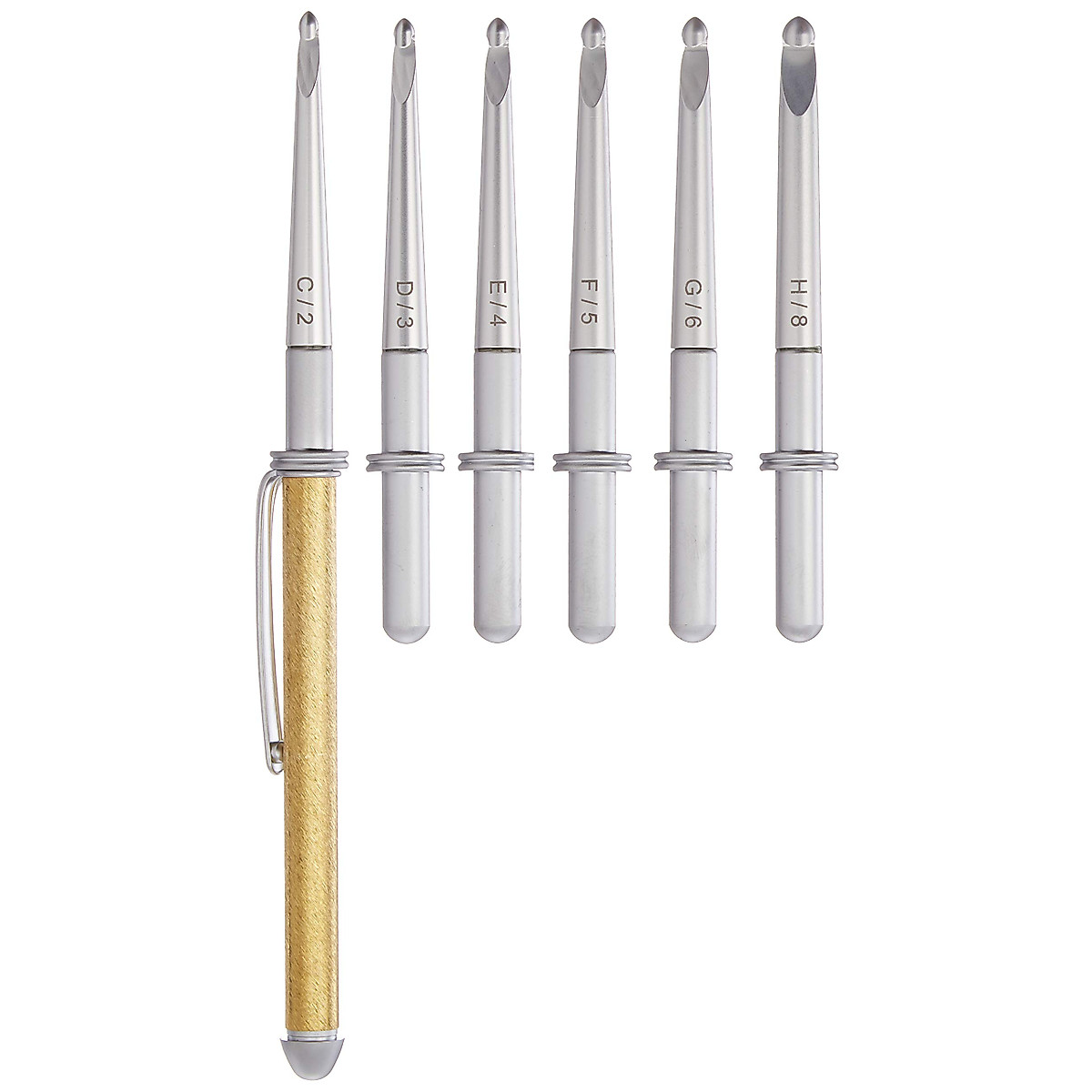 Penn State Industries PKCROCHET Interchangeable Crochet Hook Kit Set Woodturning Project