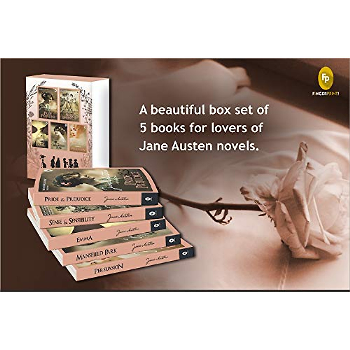 Greatest Works of Jane Austen (Set of 5 Books)