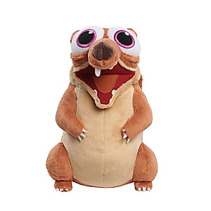 ICE AGE The Adventures of Buck Wild Baby Scrat 10.5-Inch Animated Feature Plushie with Sound Effects, Kids Toys for Ages 3 Up, Amazon Exclusive by Just Play
