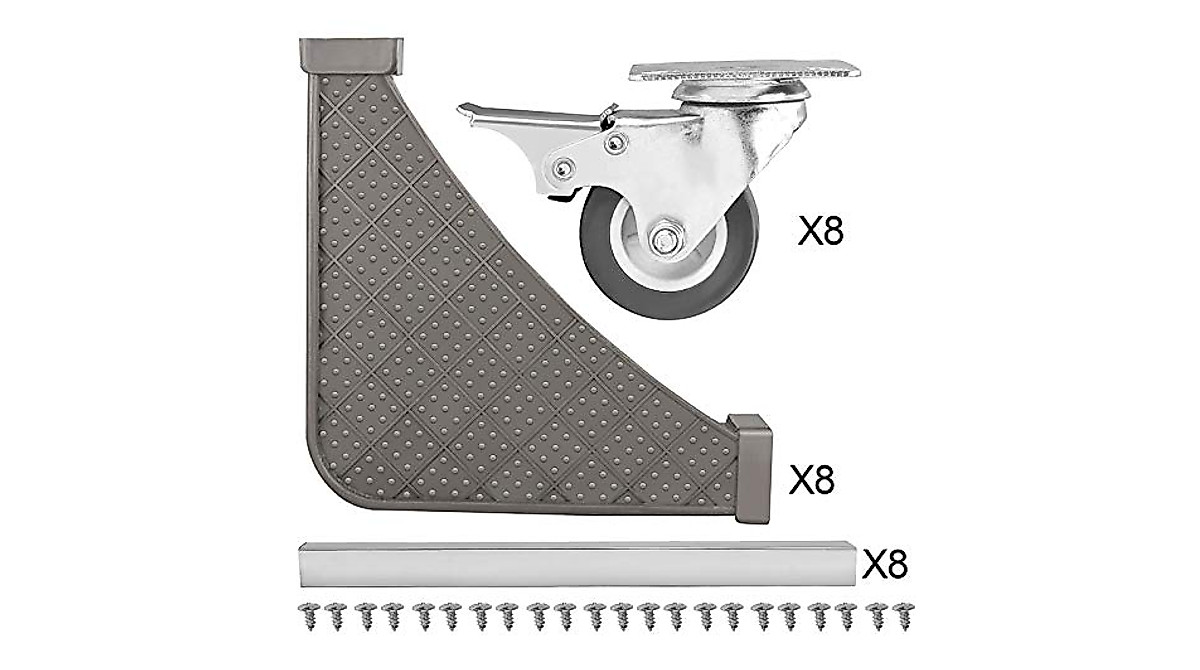 Heavy Duty Washing Machine Dolly - Adjustable & Locking Wheels