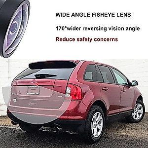 Rear View Backup Camera Compatible with Ford Edge 2011 2012 2013 2014 2015 Lincoln MKX 2011 2012 2013 Parking Assist Camera Replace# BT4Z-19G490-B FL1T-19G490-AC