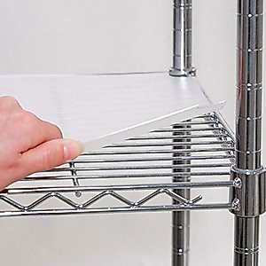 Shelf Liner, 48 x 18 in, Clear, PK4