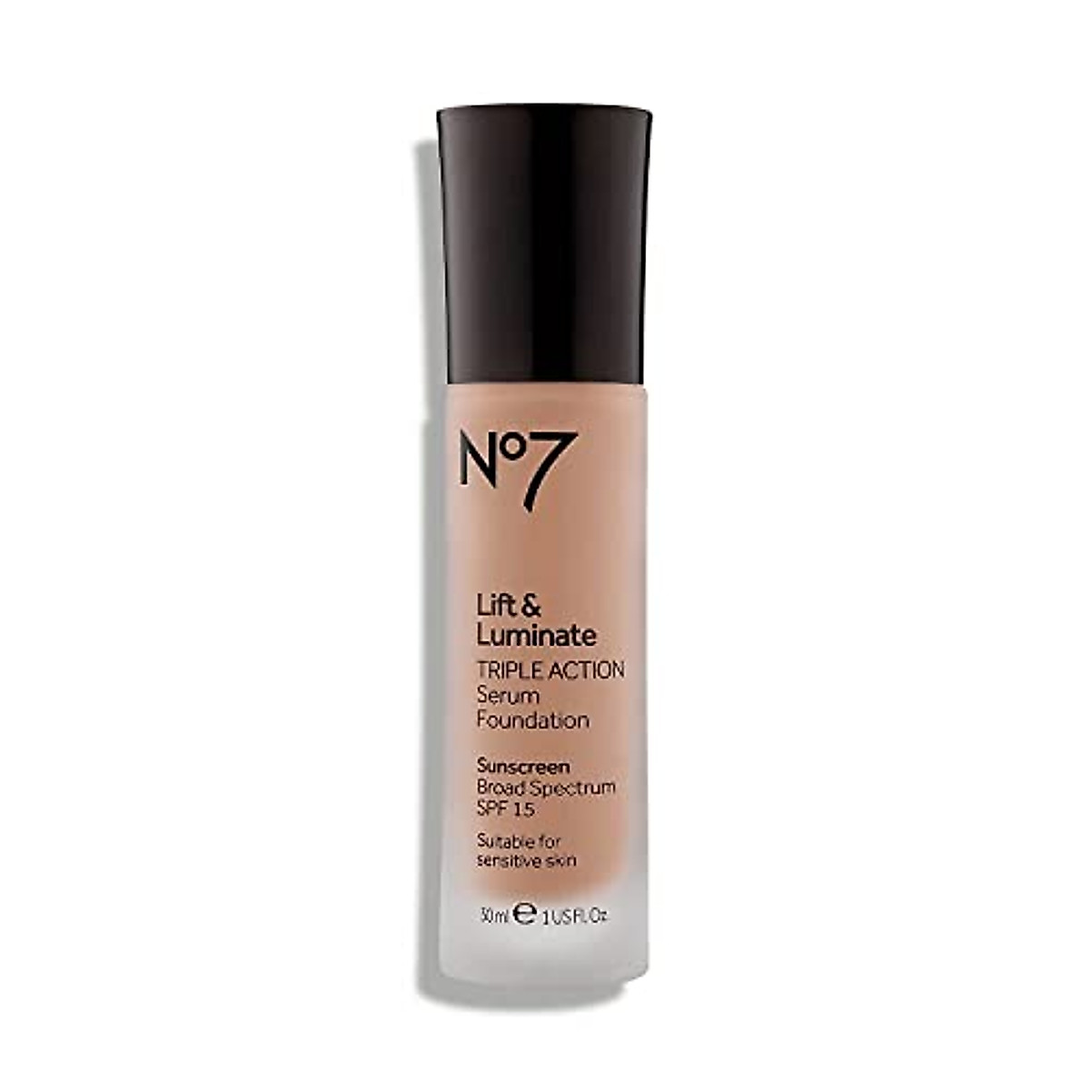 No7 Lift & Luminate TRIPLE ACTION Serum Foundation - Warm Beige
