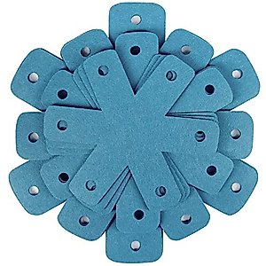 Pot Pan Protectors, Set of 12 and 4 Different Sizes, Larger & Thicker Cyan Pan Protector Pads, Pan Pot Separator Pads for Stacking and Protecting Your Cookware