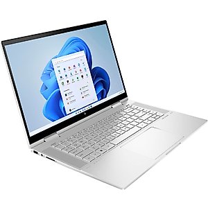 2022 HP Envy X360 15.6" FHD IPS Touchscreen 2-in-1 Laptop Intel EVO Platform i7-1255U 10-Core Iris Xe Graphics 32GB DDR4 1TB SSD Thunderbolt 4 WiFi 6E Backlit KB Windows 10 Pro with 32GB USB Drive