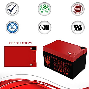 Neptune Power Products Brand NT12-15 F2-12V 15AH F2 SLA Rechargeable Battery Replacement for Go Go Elite Traveller SC40E, SC44E - 2 Pack- USA Technical Support