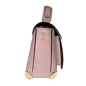 Michael Kors Manhattan Medium Powder Blush PVC Top Handle Purse Satchel Handbag