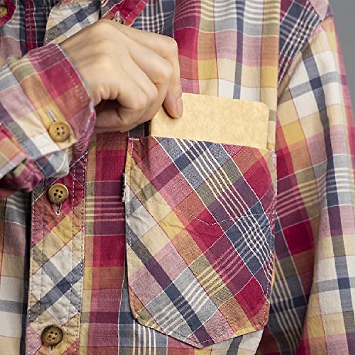 TWONE Pocket Notebook, 6 Pack Softcover Mini Notebooks 3.5" x 5.5" Kraft Brown Notebook Small Memo Notepad for Men Women Kids Traveler Author, 30 Sheets,60 Lined Pages