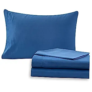 Modern Threads - Granada Collection Comforter Set - Reversible Microfiber - Elegant Printed Bed Set - Includes Comforter, Sheets, Shams, & Pillow - Luxurious Bedding