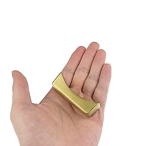 Zelerdo 8 Pieces 304 Stainless Steel Chopstick Holders Chopstick Rest (Gold)