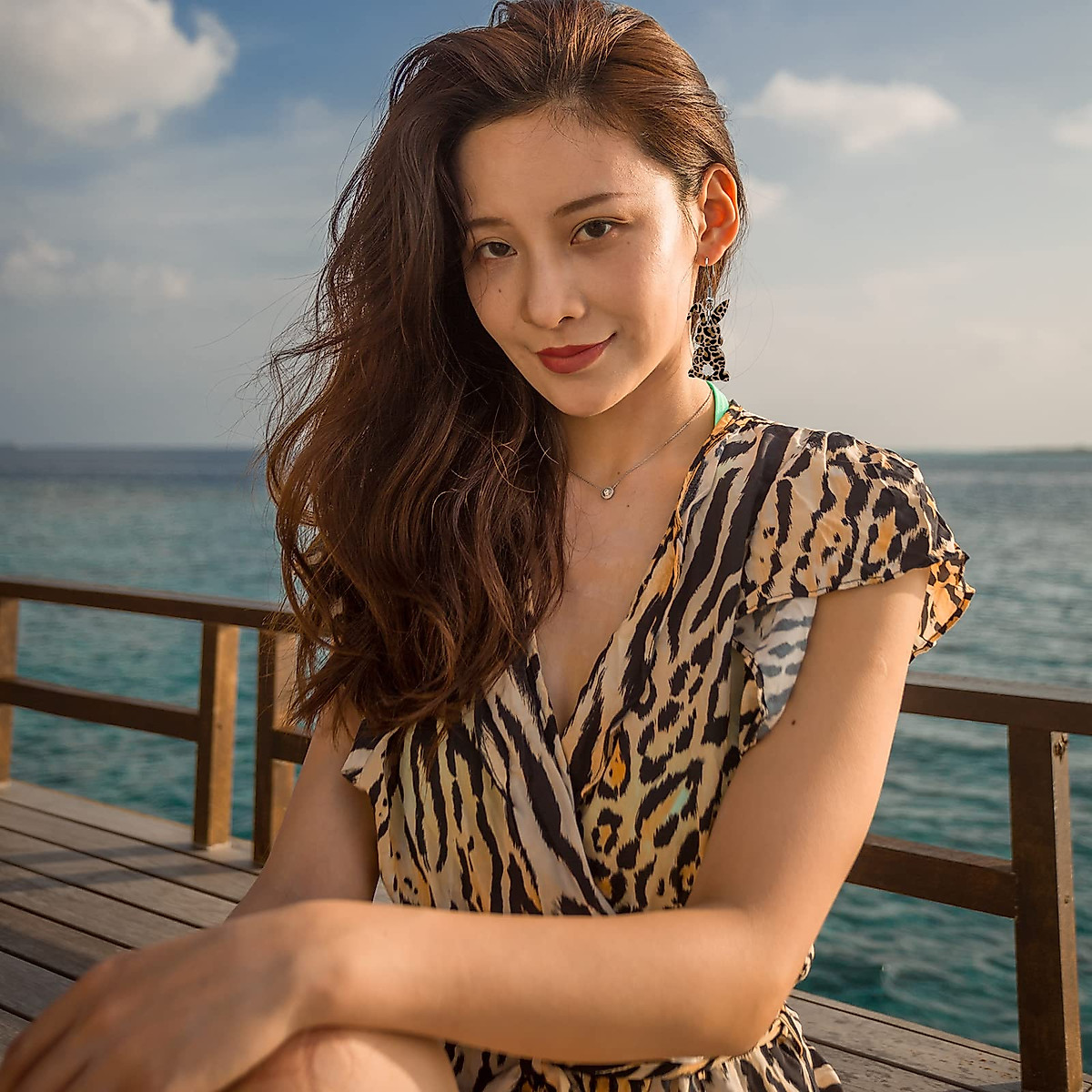 Leopard Bunny Earrings Easter Peeps Dangle Earrings Acrylic Rabbit Drop Earrings Easter Jewelry