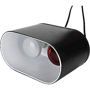 Abustle pig Dual Reptile Light Fixture,Dual Deep Heat Lamps UVB Light Fixture for Reptiles Dome Heat Lighting Lamp Combo kit for Bearded Dragon,lguana,Snake,Turtle Tank,E27