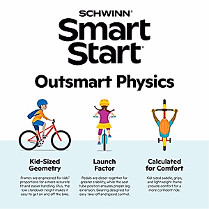 Schwinn Koen & Elm BMX Style Toddler and Kids Bike, For Girls and Boys, 14-Inch Wheels, With Saddle Handle, Training Wheels, Chain Guard, and Front Basket, Recommended Height 36-40 Inch, Teal