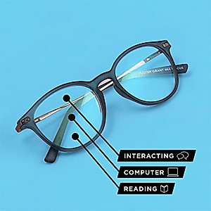 Foster Grant Tierney Multifocus Reading Glasses With Anti-Reflective Glasses Coating, Women