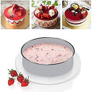 Round Cookie Biscuit Cutter Set,12 PCS Stainless Steel Cookie Cutter Set, Pastry Cutters in Graduated Sizes for Donut and Scone, Circle Cutter Cake Ring Molds