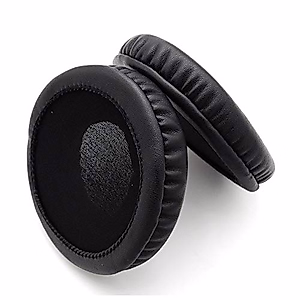 Black Ear Pads Cover Replacement Earpads Cushions Pillow Repair Parts Earmuffs Compatible with Bluedio T3 T 3 Plus Headphones