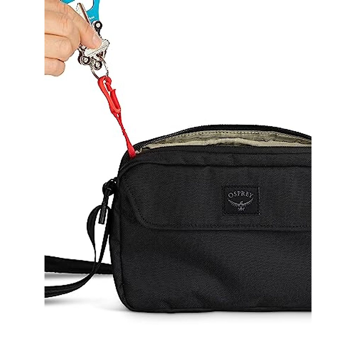 Osprey Aoede 2L Commuter Crossbody Bag, Black