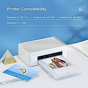 Kolor Expert Remanufactured T812 Black Ink Cartridge Replacement for Epson 812XL 812 XL T812XL for Epson Workforce WF-7840 WF-7820 EC-C7000 WF-7310 Printer (2 Black)