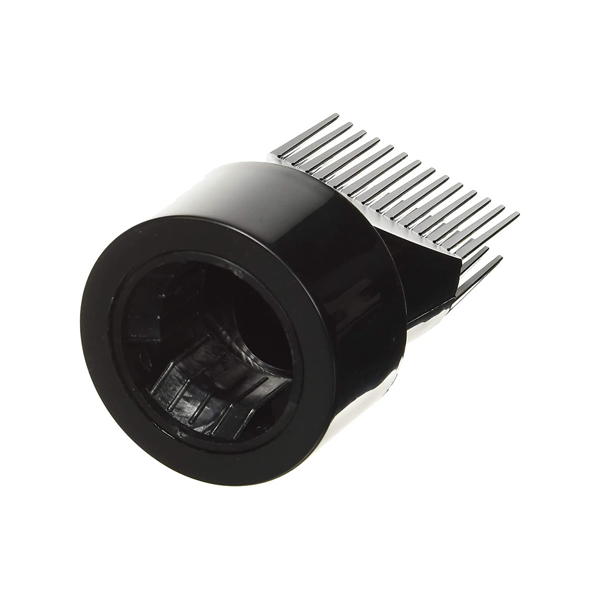 Diane Universal Blow Dryer Comb Attachment for Straightening, Detangling, Volumizing, and Styling, Fits Most 2” Barrel Hair Dryers, Black