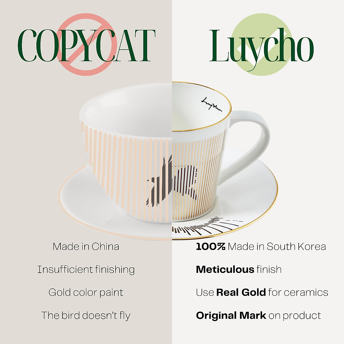 Luycho Mirror Cup Locomotion The Running Horse_11oz