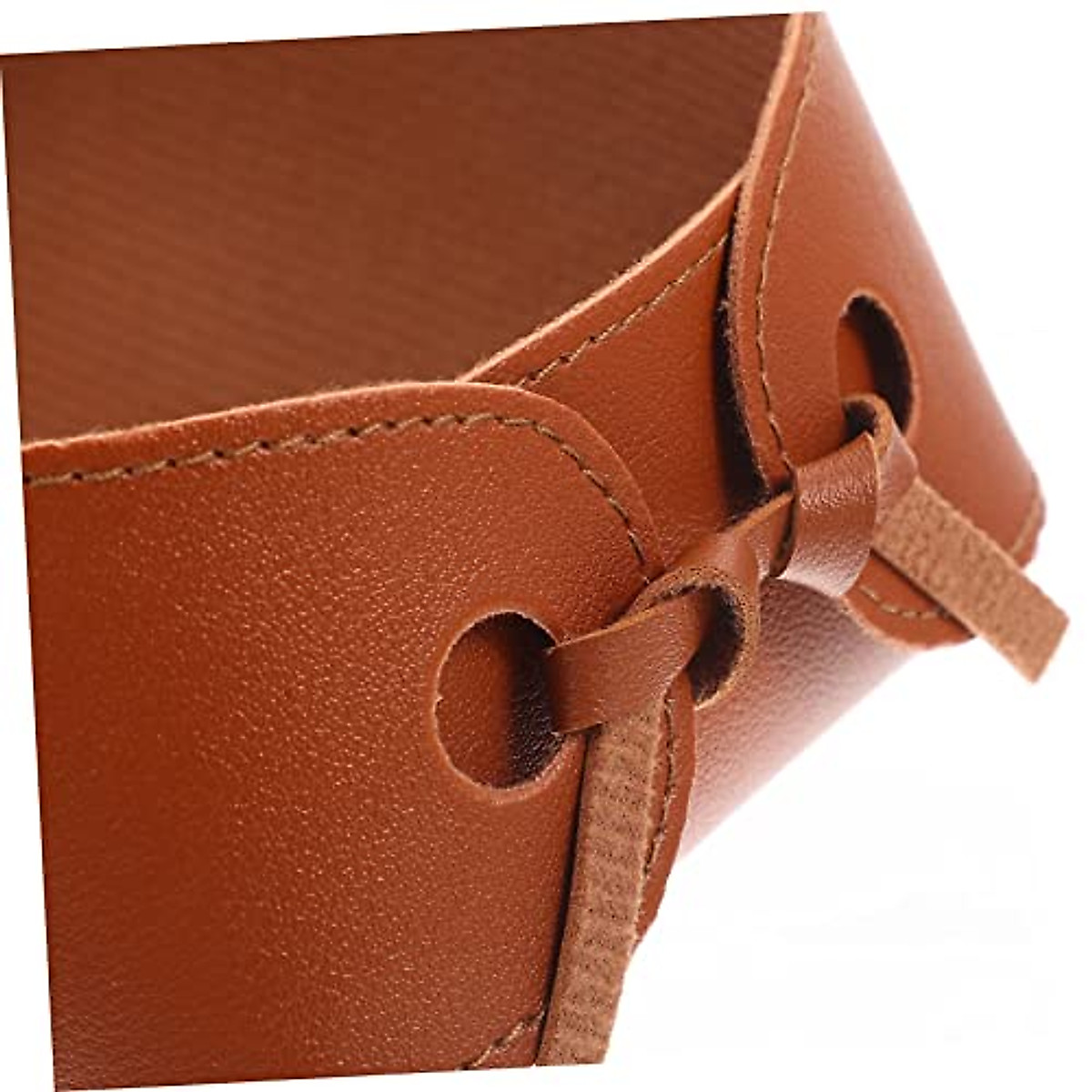 4 pcs Desktop Storage Box Key Organizer Tray dice Rolling mat Board Game Storage entryway catchall Holder Dresser Organizer Table Decor Tabletop Storage Tray Manager Leather Coin