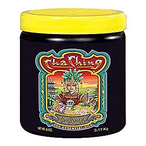 Foxfarm Soluble Nutrient Trio: Open Sesame, Cha Ching & Beastie Bloomz (Pack of 3-6 oz Jars) + Twin Canaries Chart