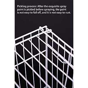 Tyoo Bird Cage Pet Supplies Suitable for Small Birds Used As A Nest with Partition Suitable for Most Bird Cages Assembled and Cleaned