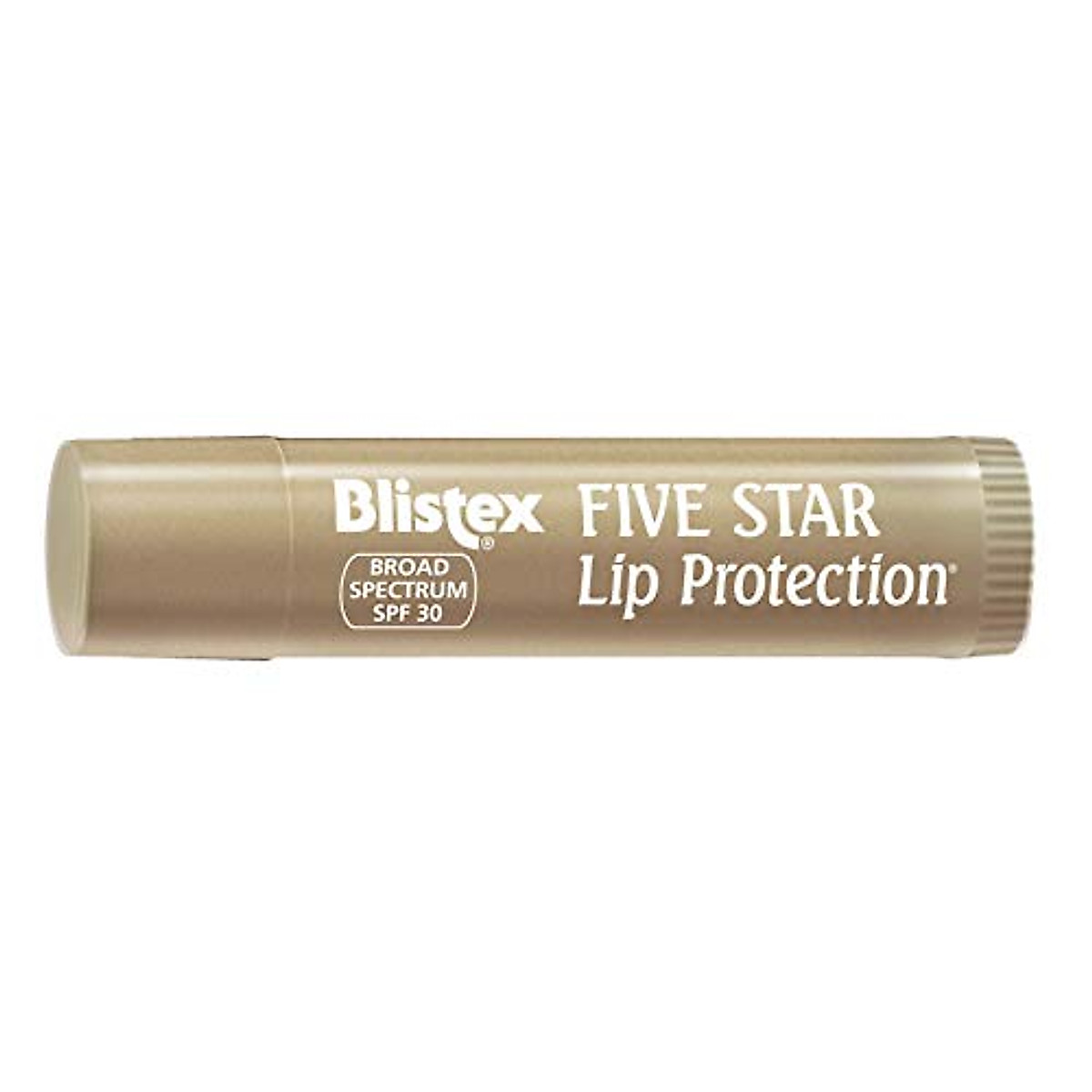 Blistex Five Star Lip Protection Lip Balm, 0.15 Ounce – Wind & Water-Resistant Lip Care, Broad Spectrum SPF 30 Sun Protection, Soothes Cold Chapped Lips, Hydrating Lip Treatment, Holds in Moisture