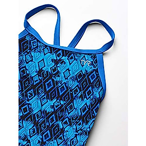 TYR Glacial Diamondfit, Blue, 34