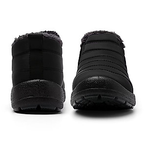 Cheval Winter Snow Boots for Women, Fur Lined Warm Ankle Booties, Outdoor Anti-slip Waterproof Comfortable Short Boot, Botas De Invierno Para Mujert