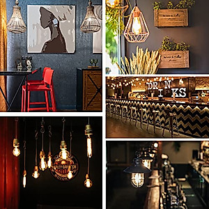 AMDTU Led Light Bulbs 40 Watt Equivalent E12, 4W 2700K Warm White 400LM Dimmable CA10 Chandelier Light Bulbs, High Brightness Candelabra Light Bulbs, CA11 Clear Flame Tip Light Bulbs for Chandelier