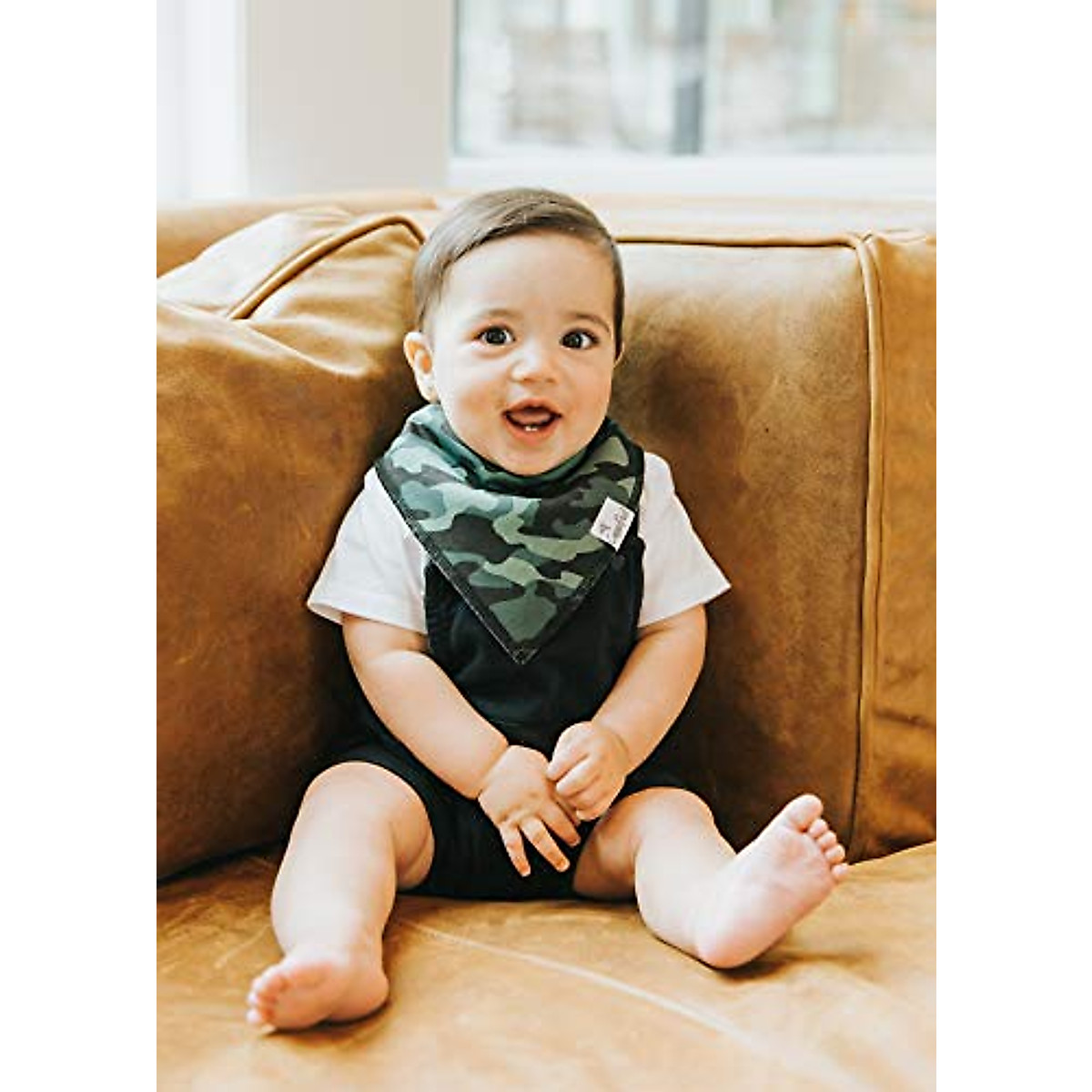 Copper Pearl Baby Bandana Drool Bibs for Drooling and Teething 4 Pack Gift Set Diesel, Soft Set of Cloth Bandana Bibs for Any Baby Girl or Boy, Cute Registry Ideas for Baby Shower Gifts