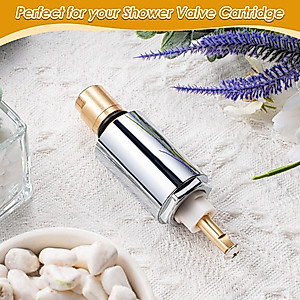 Dreyoo Shower Cartridge Replacement for MS-5AT-C, Compatible with Mixet Bathroom Single Handle Faucets, Shower Valve Parts for Single Tub and Shower Handles, Faucet Stem Repair Kits for Shower Faucet