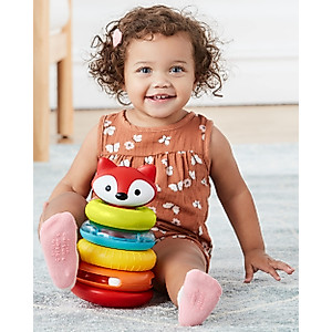 Skip Hop Baby Stacking & Nesting Toy, Explore & More Fox Stacking Toy