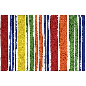 Colorful Striped Rug Juicy Fruity Stripes Jellybean Rug