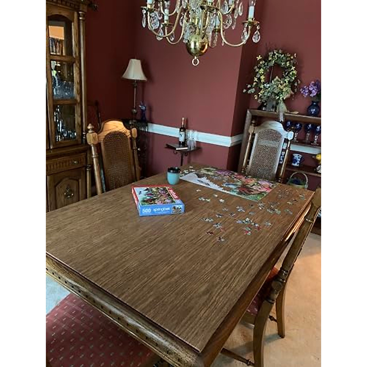 Table Pad, Custom-Made Size and Shape (no Leaves)