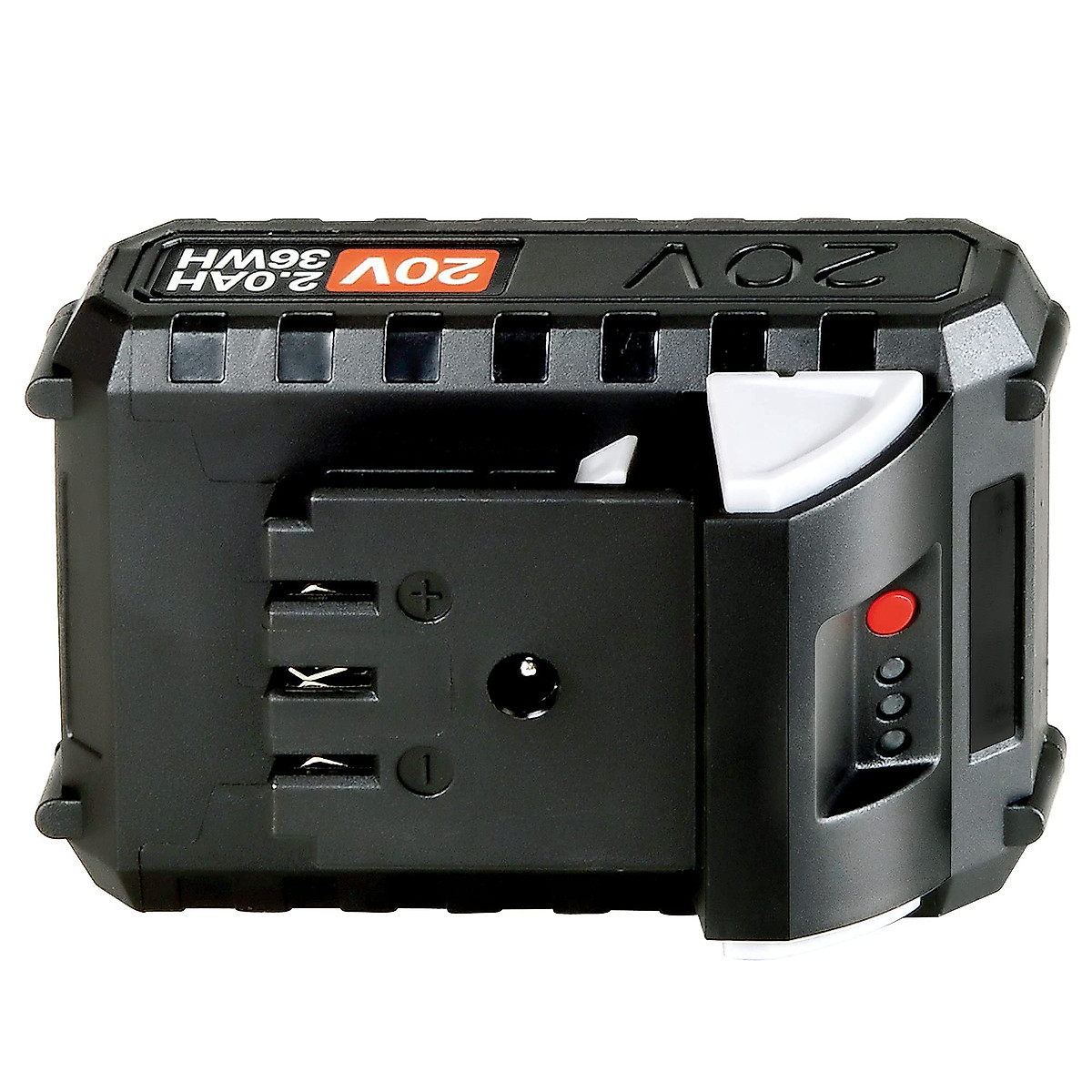 SuperHandy Snow Thrower Shovel Cordless & 2Ah 20V Lithium Ion Rechargeable Battery [Bundle Deal]