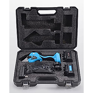 Cordless Electric Pruning Shears 32mm,16.8V Rechargeable Pruner Garden Shears Lightweight Branch Cutter with Backup Battery Powered and Portable Case (Size : Without Extension bar)