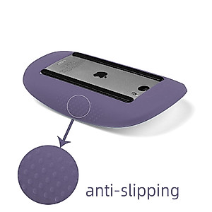 N/T Silicone Case Cover Protective Skin for Magic Mouse 1/2 Silicone Case for Apple Magic iPad Mouse (Pink)