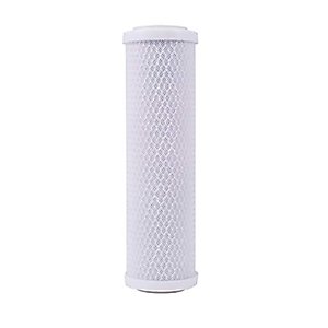 CFS – Carbon Block Water Filter Cartridge Compatible with Universal 10” Filter Models – Remove Bad Taste & Odor – Whole House Replacement Water Filter Cartridge – 0.5 Micron - White (Pack of 1)