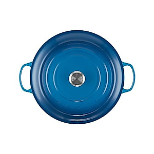 Le Creuset Enameled Cast Iron Signature Round Dutch Oven, 13.25 qt., Marseille
