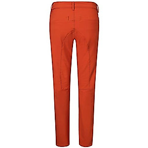 Camii Mia-Fleece-Lined-Hiking-Pants-Women-Waterproof Winter Pants Ski Snow Windproof Lightweight Slim Warm (32W x 30L, Orange)