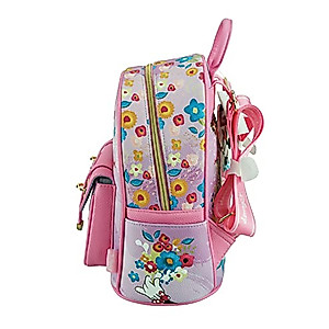 Wondapop Disney Daisy Duck 11" Vegan Leather Fashion Mini Backpack