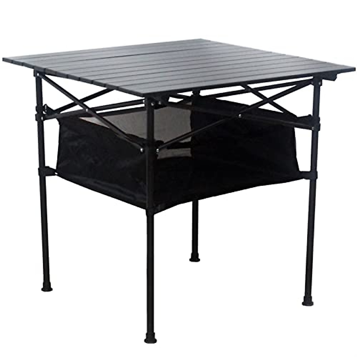SUNESA Portable Picnic Table Outdoor Folding Table and Chair Stall Table Portable Aluminum Alloy Table Camping Meal Beach Camping Propaganda Table Training Table Foldable Camping Table