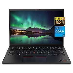 Lenovo Thinkpad X1 Carbon 14" FHD Business Laptop, Intel Core i5-1135G7(Up to 4.2GHz), 16GB 4266MHz RAM, 1TB PCIe SSD, Fingerprint Reader, Backlit KB, WiFi 6, Webcam, CUE Accessories, Win 11 Pro
