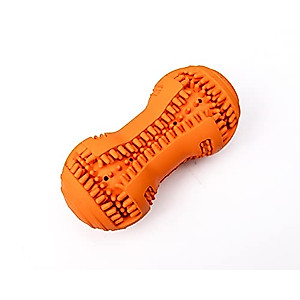 Fillable Dog Toy/Teeth Cleaning/Use with Peanut Butter or Toothpaste- Aggressive Chewers-Fillable Dog Chew Toy Dental Teeth Cleaning