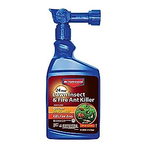 BioAdvanced 24 Hour Lawn Insect & Fire Ant Killer, Ready-to-Spray, 32 oz (Packaging may vary)