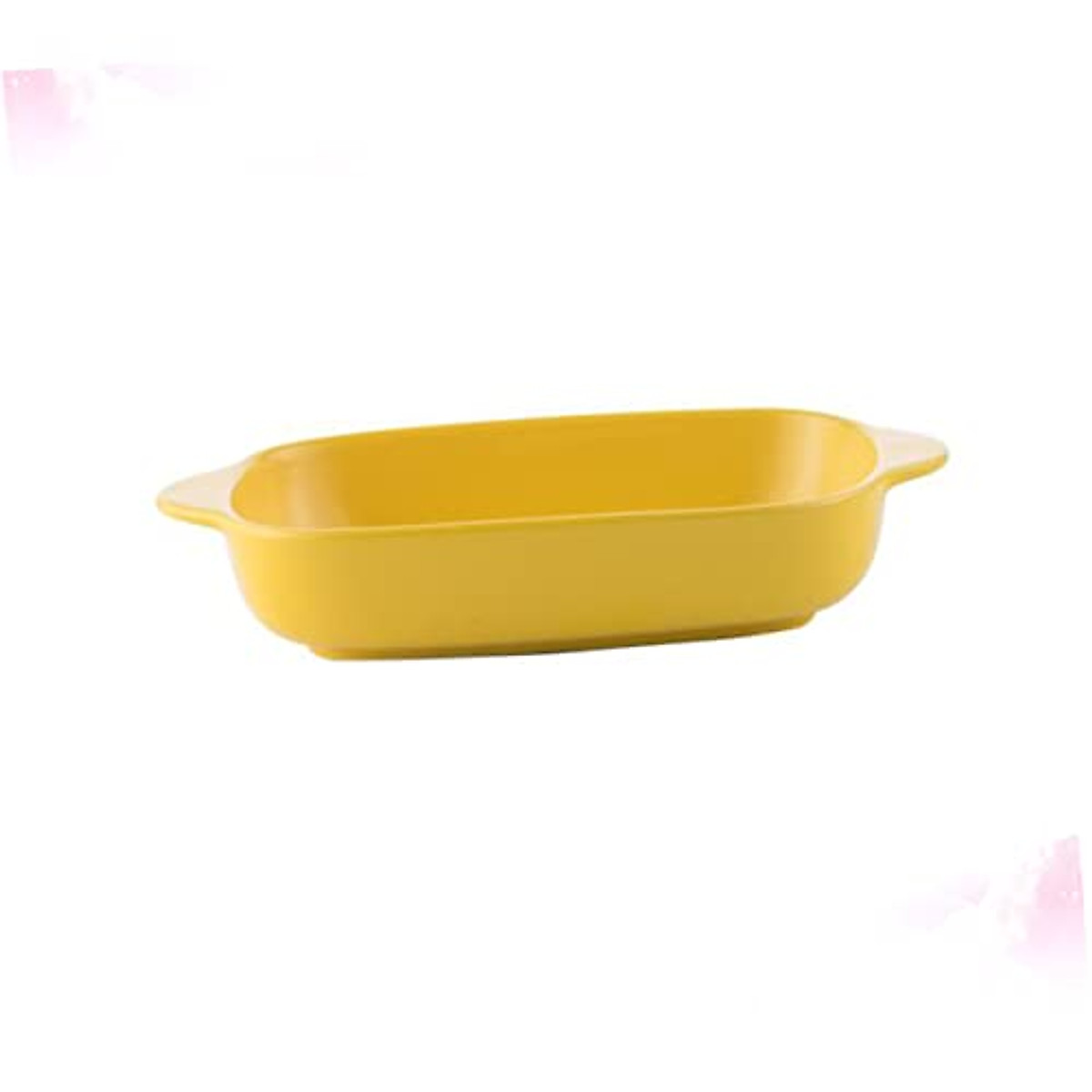 Luxshiny Nonstick Bakeware Ceramic Griddle Ceramic Loaf Pan Ceramic Bakeware Brownie Pan Baking Loaf Pan Spaghetti Deep Baking Dish Oven Kitchen Supplies Bread Baking Tray Cake Baking Tray