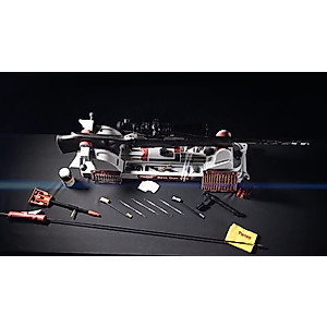 Tipton Max Force Cleaning Rod .17-.20 Caliber with Carbon Fiber Construction for Rifle Cleaning and Maintenance